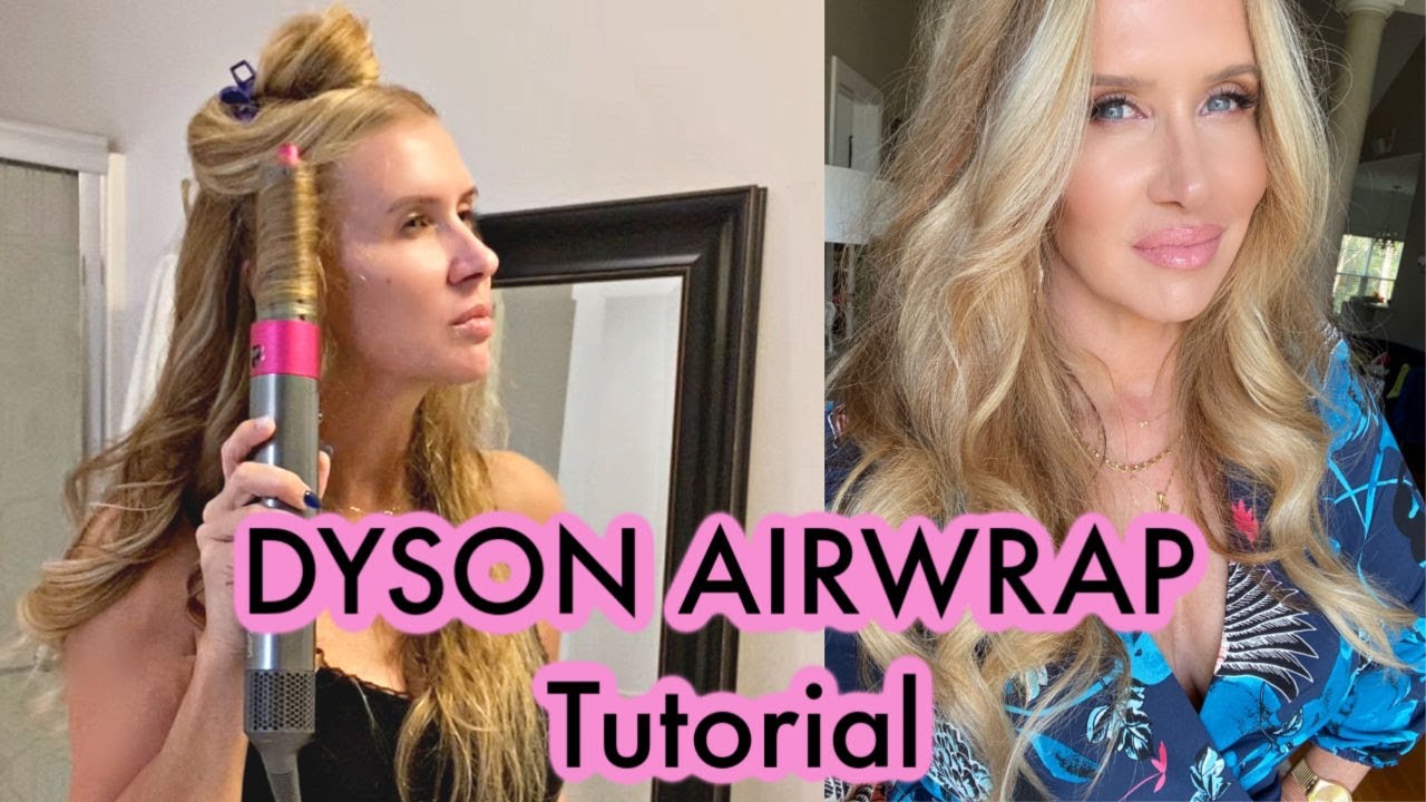 Dyson Air Wrap~ Full Tutorial Bombshell Curls - LisaLisaD1