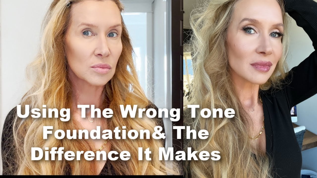 How Using The Wrong Tone Foundation Can Ruin The Whole Look | Makeup ...